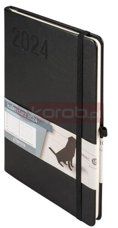 Kalendarz 2024 Minimalizm A5 TNS czarny | KSIĄŻKI \ Kalendarze ...